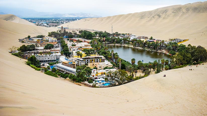 Desert Landscapes In Peru